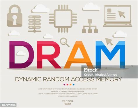 Dram Dynamic Random Access Memory Stock Illustration Download Image Now Acronym Business