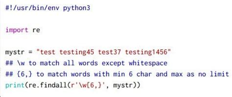 Basic Examples To Learn Python Regex From Scratch Golinuxcloud