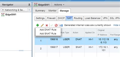 Vmware Nsx Edge Snat Vs Dnat Powershell Config Virtualize And Automate