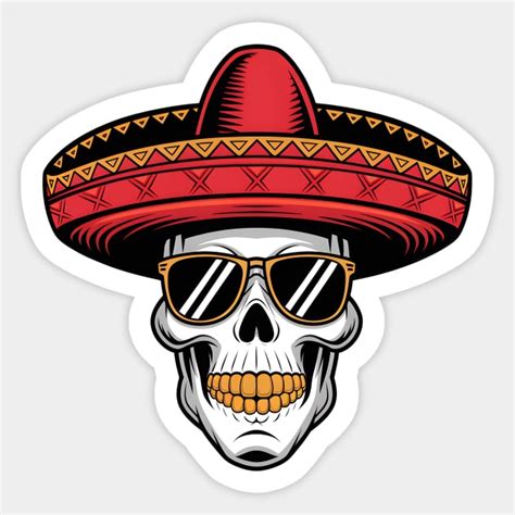 Chicano Lowrider Skull Lowrider Sticker Teepublic