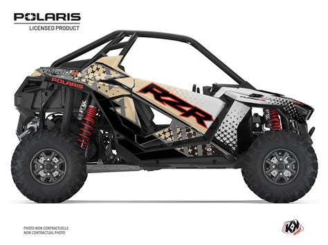 Polaris Rzr Pro R Utv Stun Graphic Kit Sand Kutvek Kit Graphik