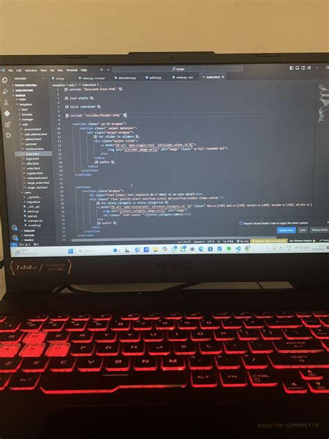 Muhammad Migdad Pt On Linkedin A Food Project Built With Django Tailwind Css Javascript And
