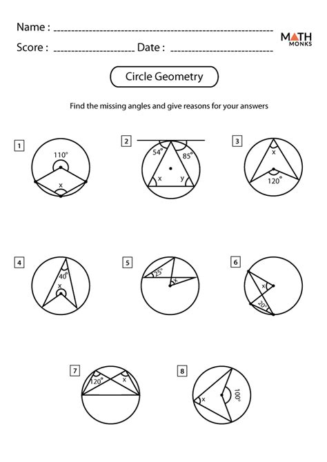 Math Geometry Circle S