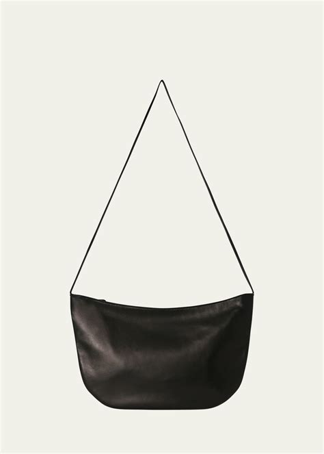 The Row Izzy East West Crossbody Bag In Nappa Leather Bergdorf Goodman