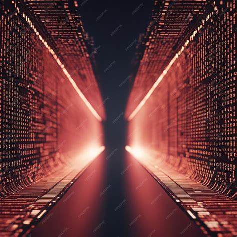 premium photo programming code and tacit computer coding tunnel