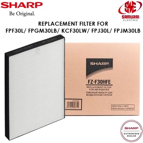 Sharp Air Purifier Replacement Filter For Fpf30l Fpgm30lb Kcf30lw Fpj30l Fpjm30lb Fz F30hfe
