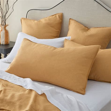 Vintage Washed Linen Wheat Pillowcase Adairs