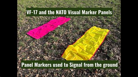 Signalling With The Vf17 And The Nato Signalling Panels Youtube