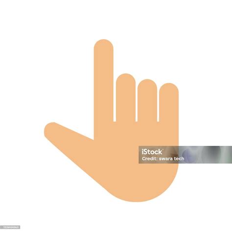 Clicker Pointer Hand Line Icon Editable Stroke Stock Illustration Download Image Now