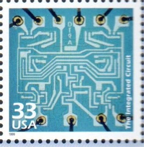 Vintage Unused Introduction Of Electronic Printed Integrated Circuits