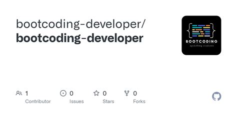 github bootcoding developer bootcoding developer