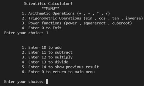 GitHub Mridul Scientific Calculator I Used C To Develop A Scientific Calculator Which