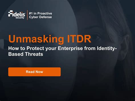 What Is Identity Threat Detection And Response Itdr
