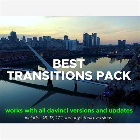 1600 Transitions Library For Davinci Resolve