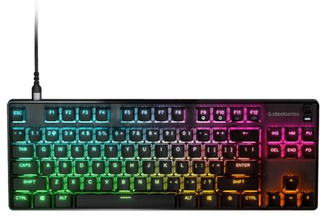 מקלדת גיימרים אנגלית עברית Apex 9 Tkl Us Steelseries באג