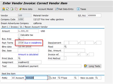 Automatic Payment Program Use In General Installm Sap Community