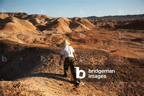 Image Of Scenes Around Wu Cai Wan In The Gobi Desert Xinjiang By Block Ira