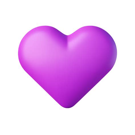 Heart Line 3d Rendering Icon Illustration 28589753 Png