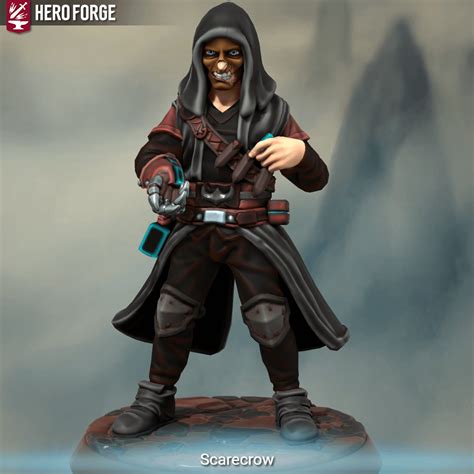 Scarecrow Batman Arkhamverse Heroforgeminis