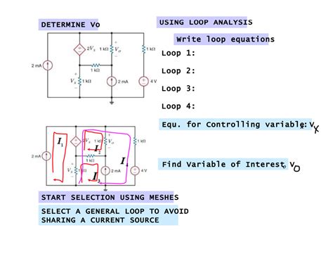 Solved Determine Vo Using Loop Analysis 1 Kn 31k12 Write