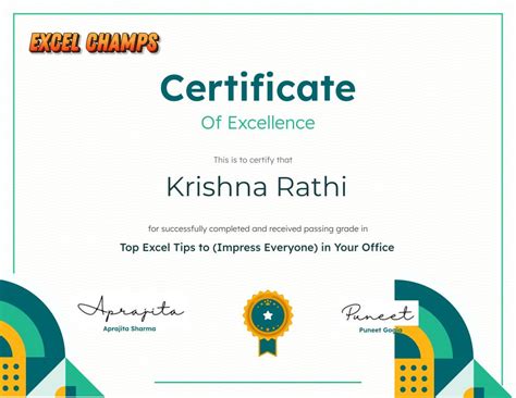 krishna rathi on linkedin course completion certificate