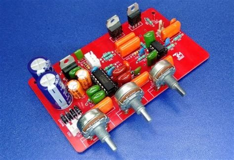 √ Skema Rangkaian Tone Control Dengan Kontrol Balance Finooid