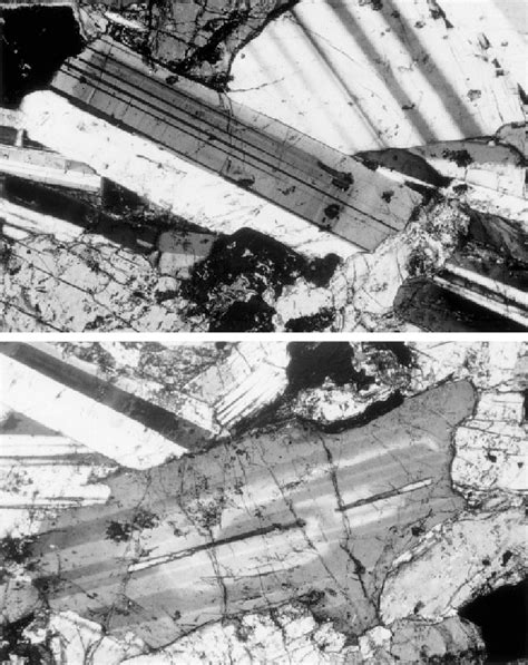Examples Of Complex Igneous Zoning In Plagioclase Sample Keh407
