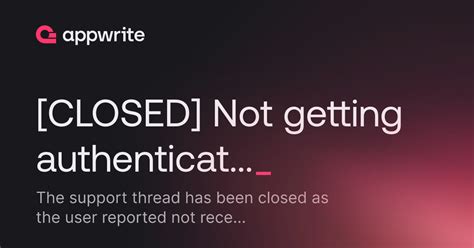 Closed Not Getting Authentication Code Via Sms Threads Appwrite