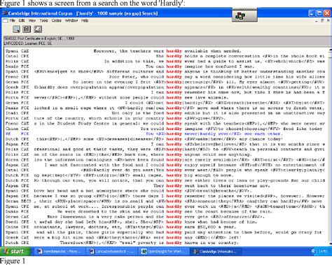 Figure 4 From The Cambridge Learner Corpus Error Coding And Analysis Semantic Scholar