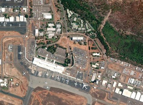 Map Of Darwin International Airport Drw Terminal Map