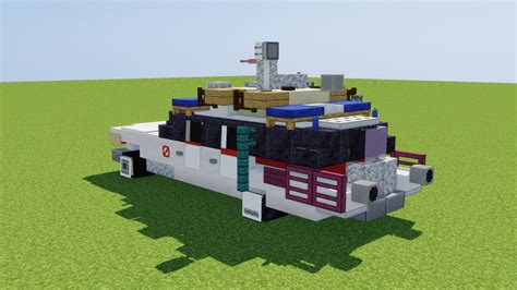 Ghostbusters Ecto 1 Minecraft Map