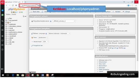 Membuat Database Mariadb Dengan Phpmyadmin