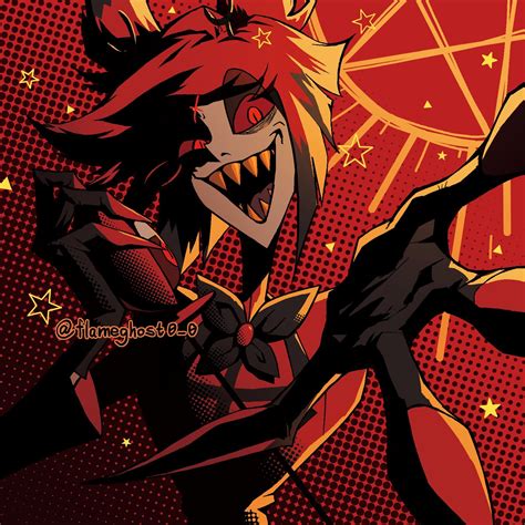 Flameghost Alastor Hazbin Hotel Hazbin Hotel Vivzieverse