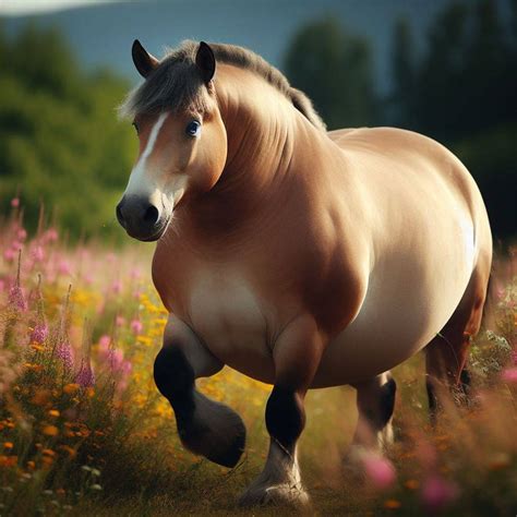 Pretty Plump Horse 4 By G3na1 On Deviantart