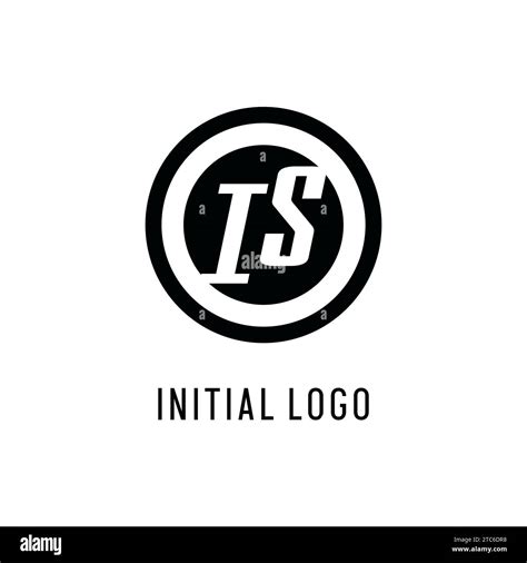 Initial Is Logo Concentric Circle Line Clean And Simple Monogram Logo