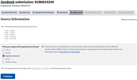 Genbank Upload Pipeline 1 Genbank Submission Portal — Si Barcode Network Informatics