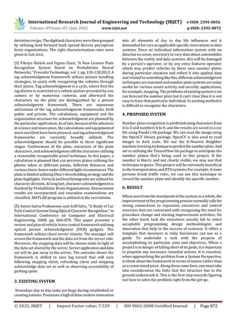 Vehicle Number Plate Detection Pdf Computing Technology And Computing