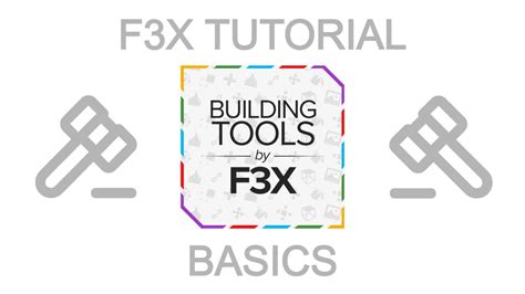Basic F3x Tutorial Youtube