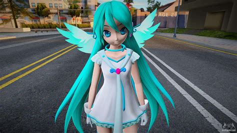 Pdft Hatsune Miku Angel For Gta San Andreas