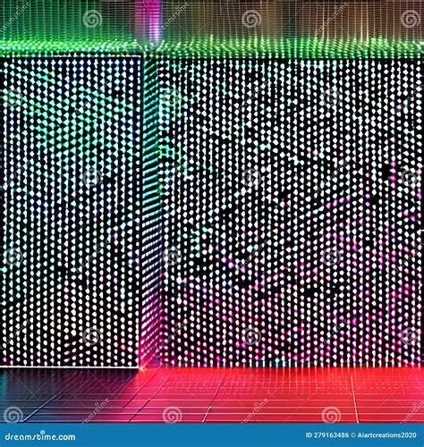 928 Futuristic Neon Grid A Futuristic And Dynamic Background Featuring