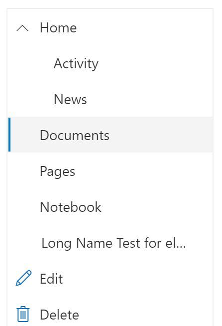 creating a custom horizontal nav component using react office ui fabric