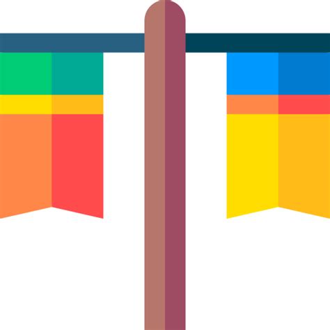 Flags Basic Straight Flat Icon