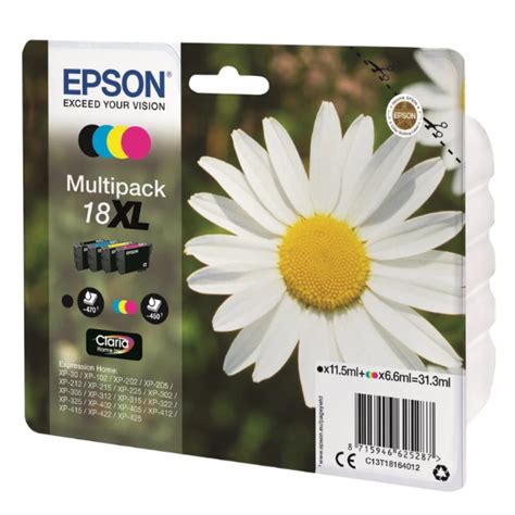 Buy Genuine Epson Expression Home Xp 422 Multipack Ink Cartridges