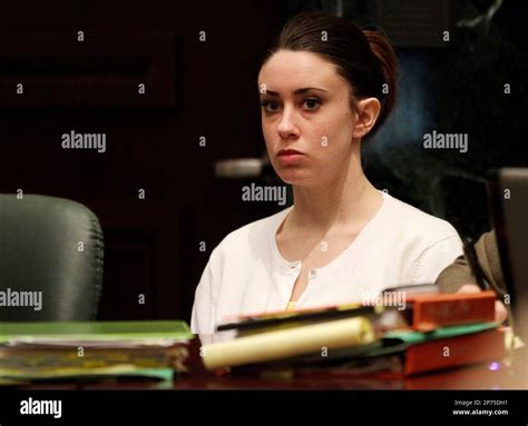 Casey Anthony Sits In Court For Her Murder Trial At The Orange County