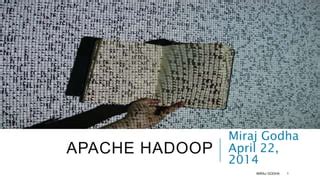 Apache Hadoop Hadoop Basics Pptx