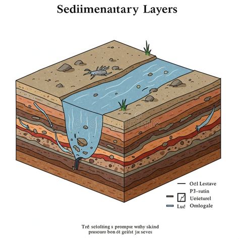 Sediment Layers Of Earth