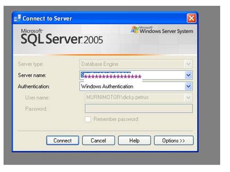 Wisnu Jati Wijaya Cara Koneksi Database Sql Server Ke
