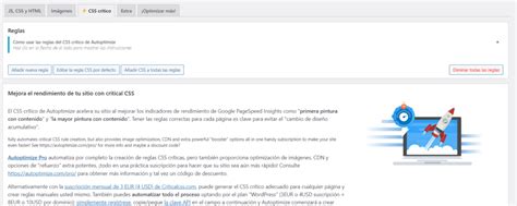 Configurar El Plugin Autoptimize En Wordpress Dinahosting