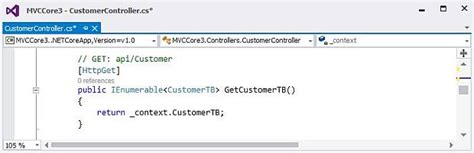 How To Create Web Api In Asp Net Core Mvc Using Entity Framework Core