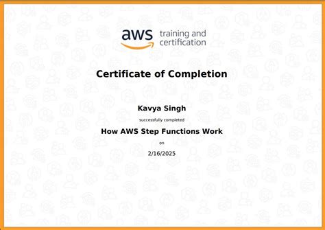 Aws Cloudcomputing Serverless Stepfunctions Learning Automation Kavya Singh